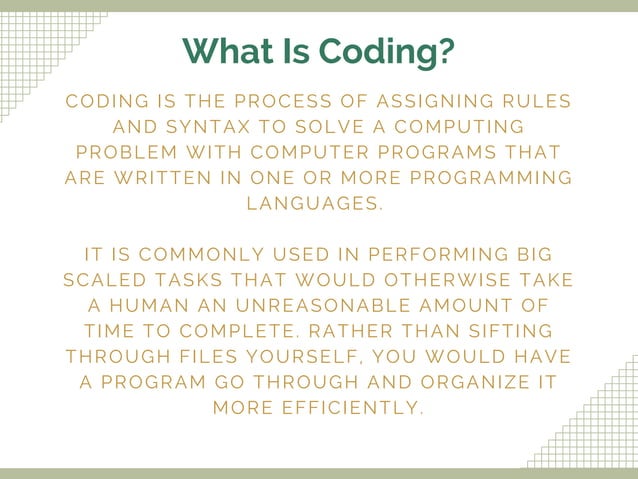 Why Kids Should Learn Code | PDF