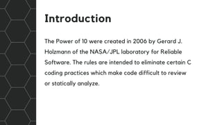 The power of 10 | PDF | Programming Languages | Computing