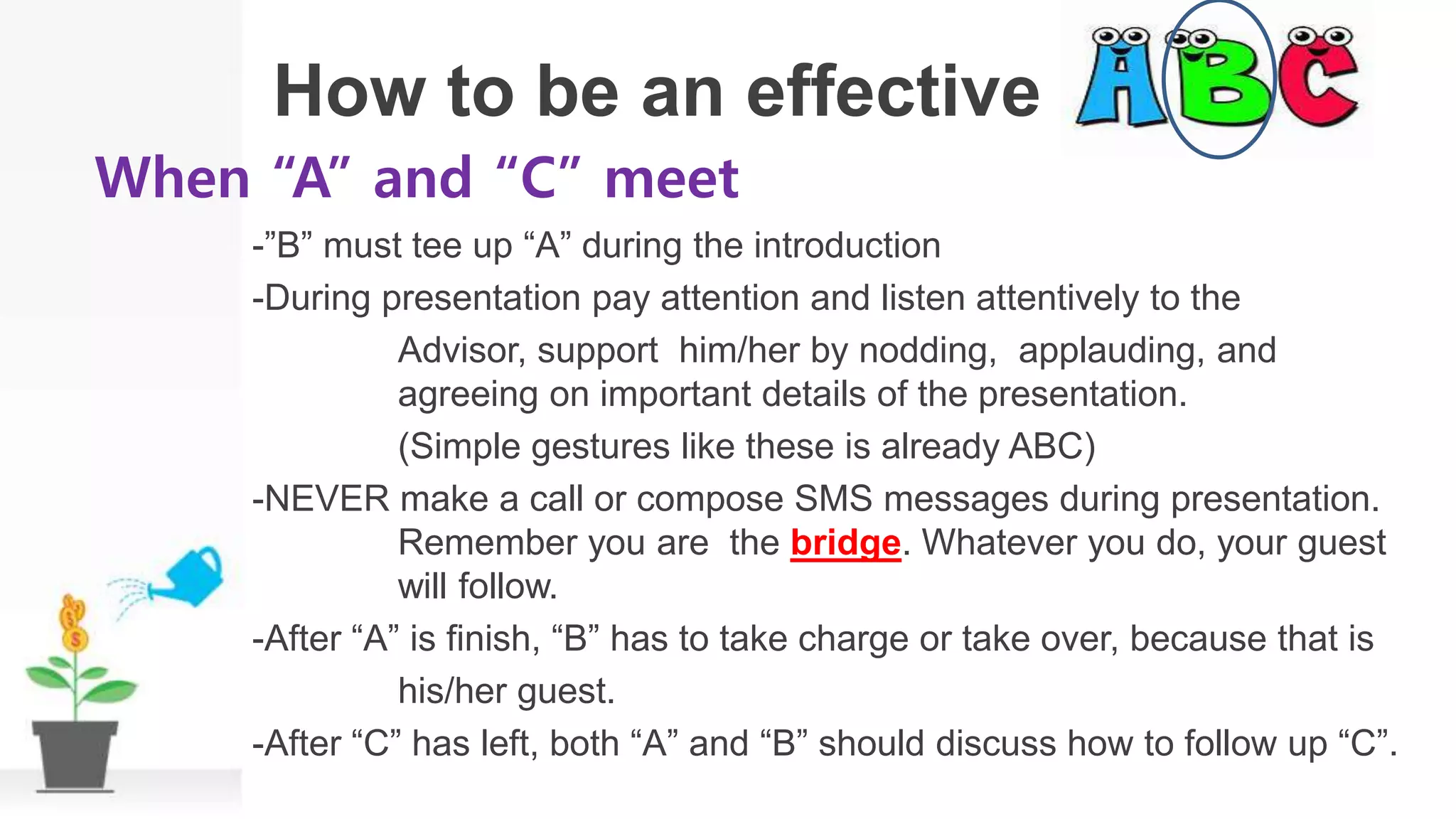 The Power of ABC Rule slideshow | PPSX | Career Advice | Careers