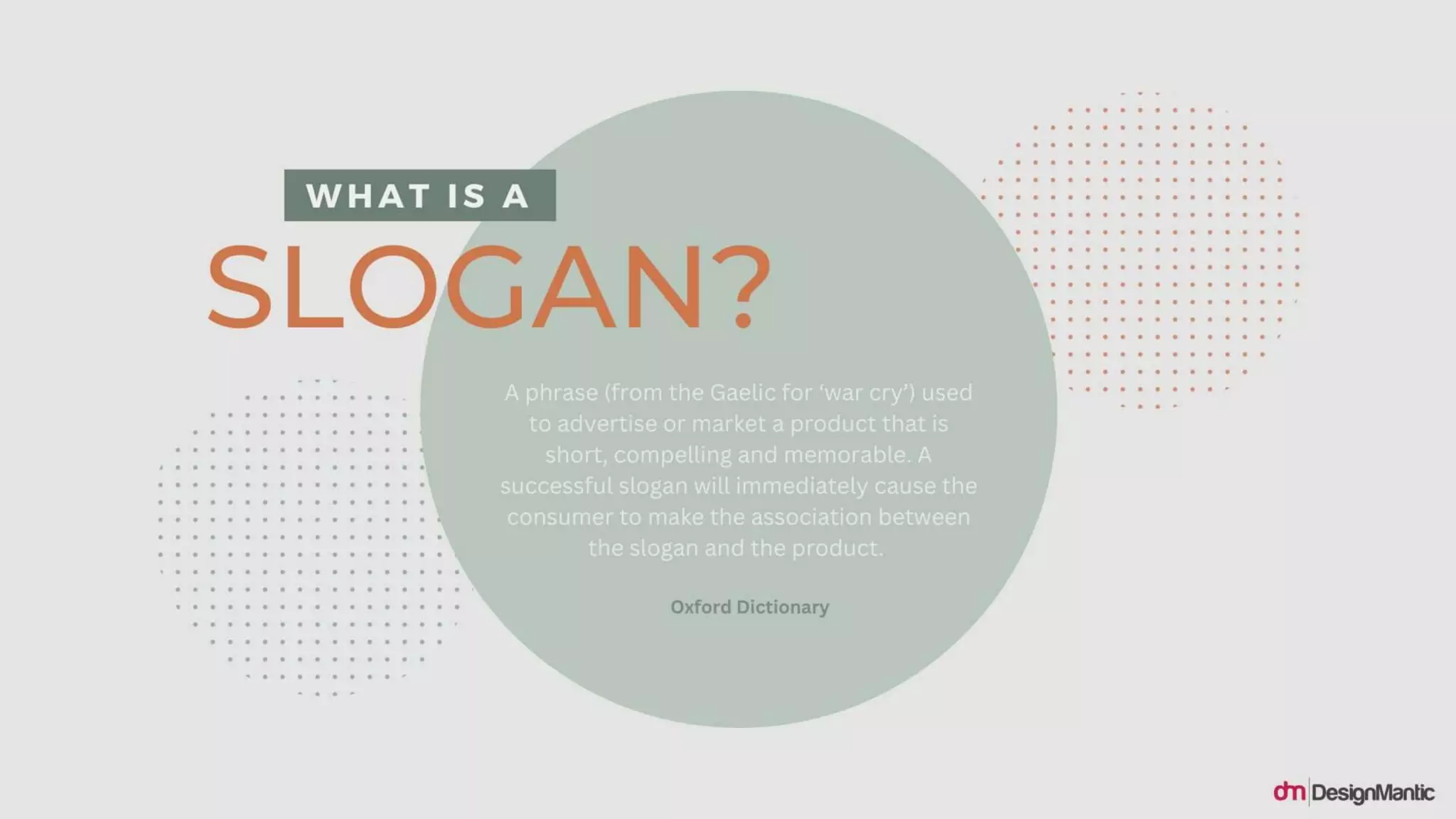 The Power of a Great Logo Slogan and How To Create One | PPT