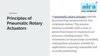 The Power of Air: Exploring Pneumatic Rotary Actuators | PPT