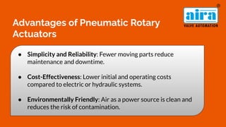 The Power of Air: Exploring Pneumatic Rotary Actuators | PPT