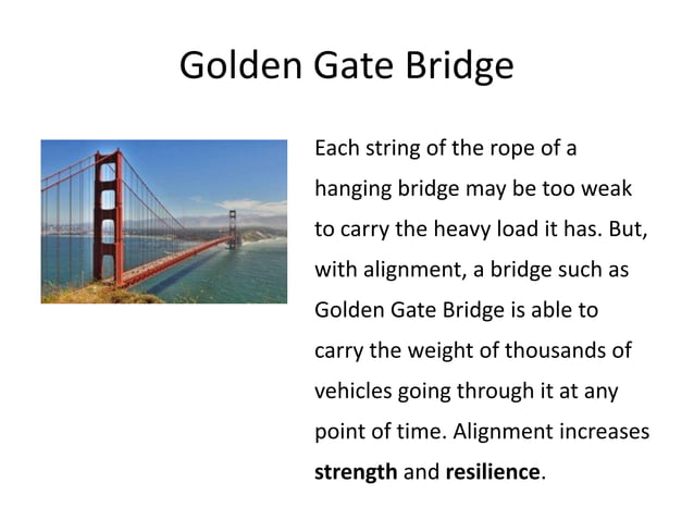 Understand the power of alignment through metaphors | PPT
