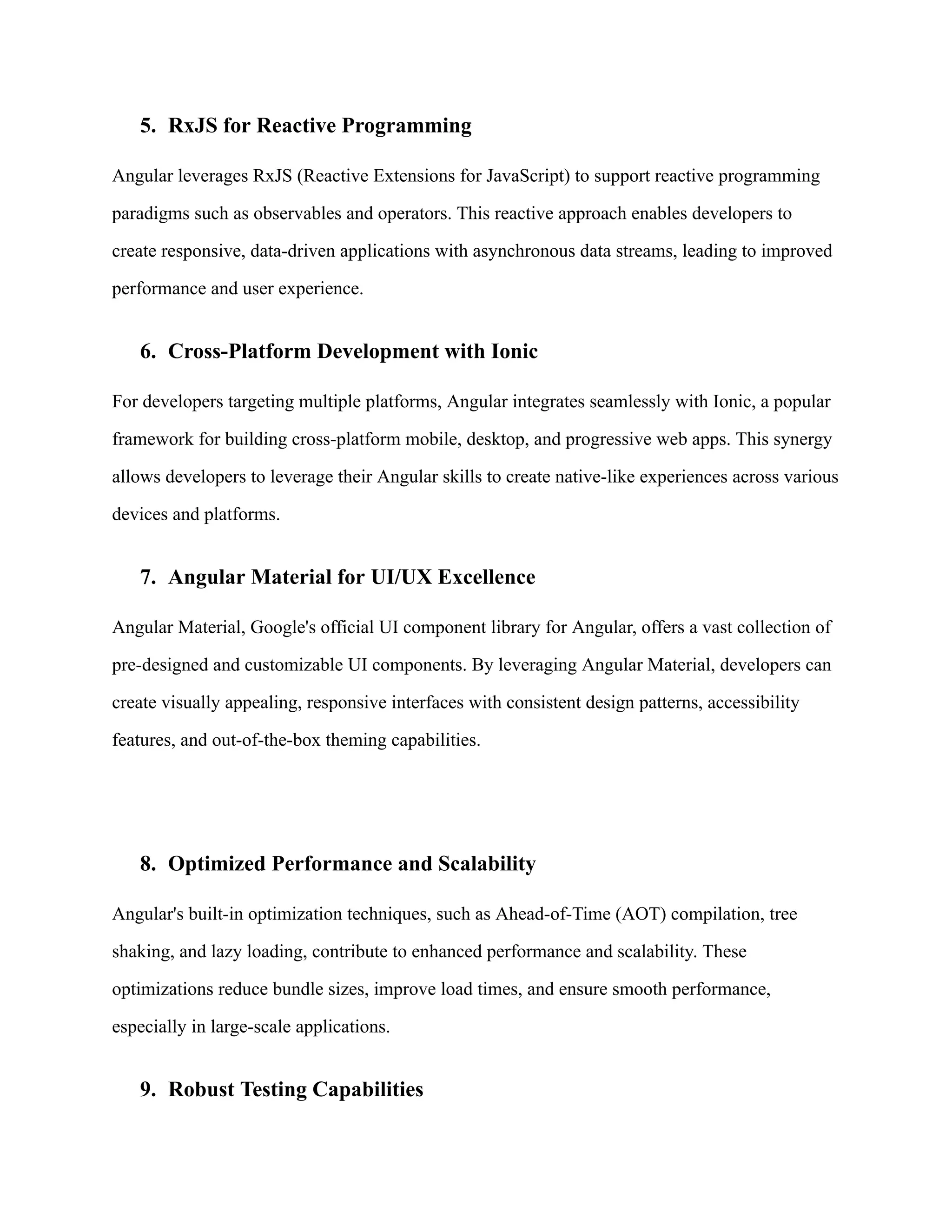The Power of Angular: 10 Reasons Why Web Developers Should Embrace It ...