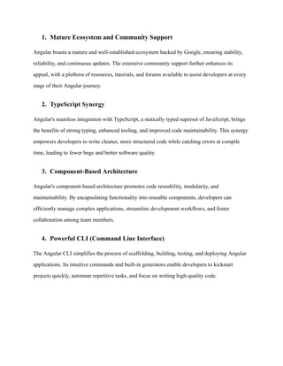 The Power of Angular: 10 Reasons Why Web Developers Should Embrace It ...