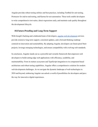 The Power of Angular: 10 Reasons Why Web Developers Should Embrace It ...