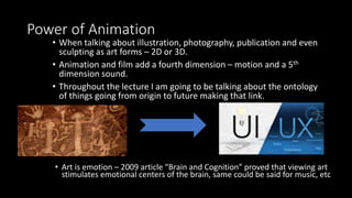 The power of animation | PPT