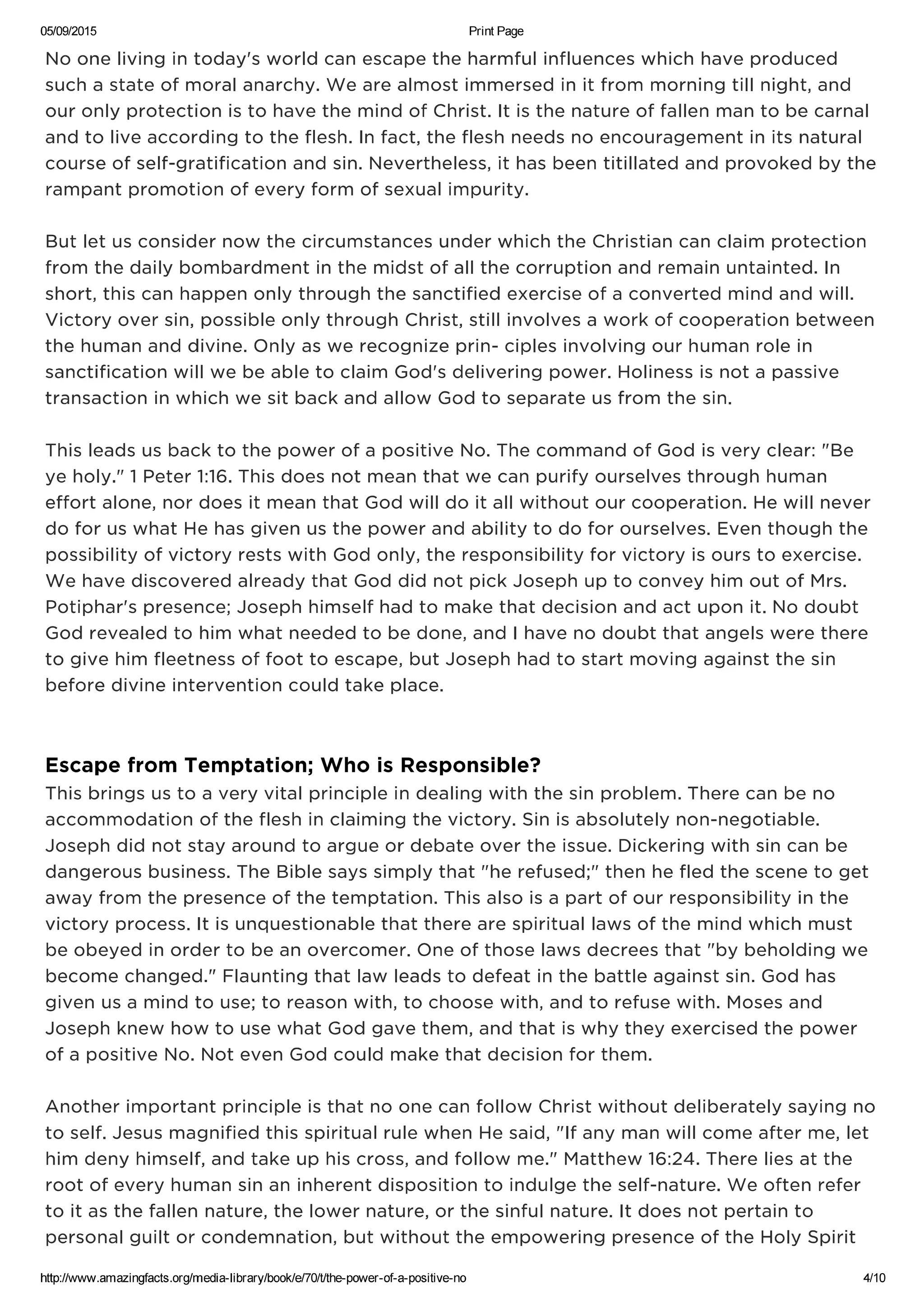 The power of a positive no | PDF