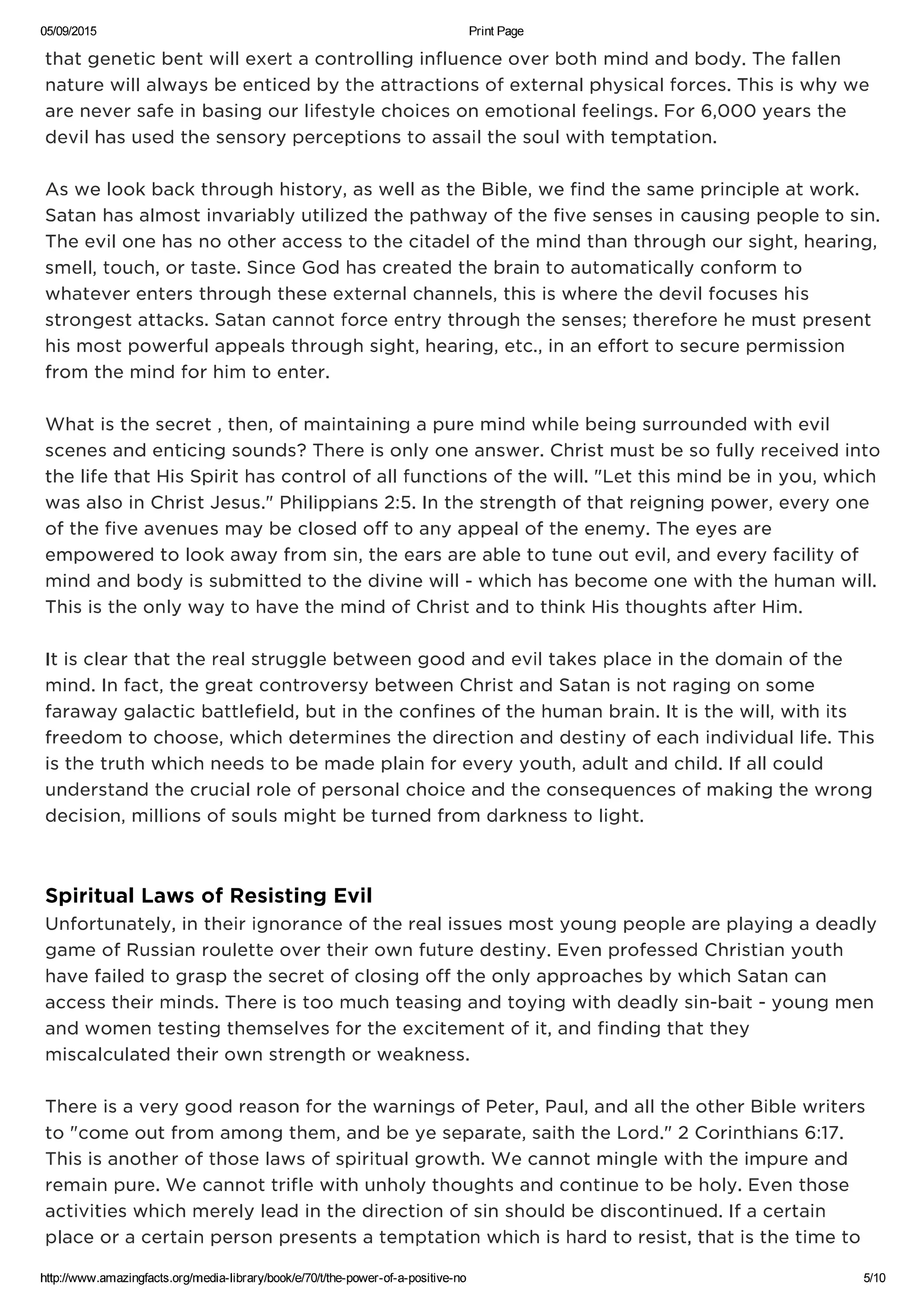 The power of a positive no | PDF