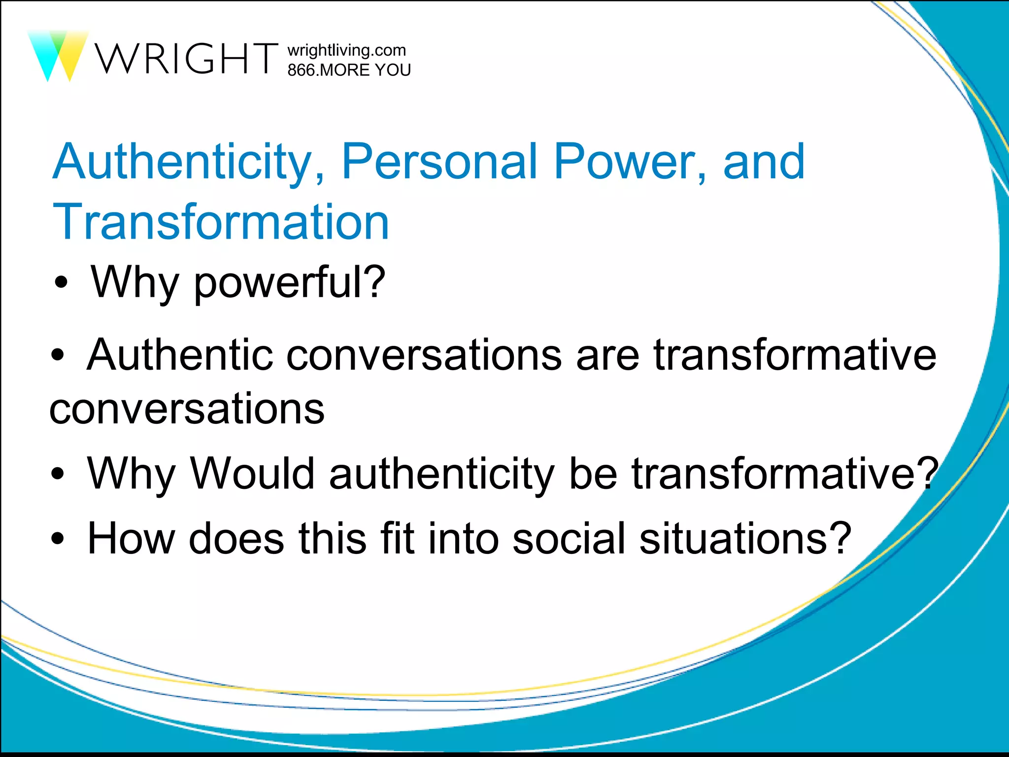 LinkedIn: The Power of Authenticity | PPT