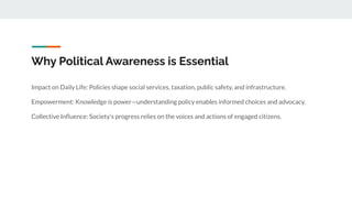 The Power of Being Political And Why It Matter | PPT