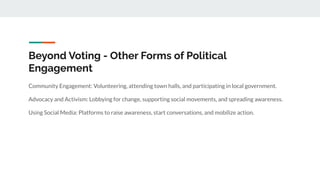 The Power of Being Political And Why It Matter | PPT | Free Download