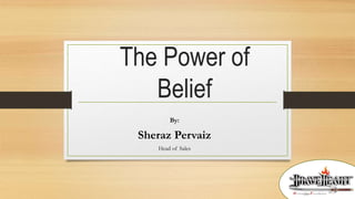The Power of belief | PPTX