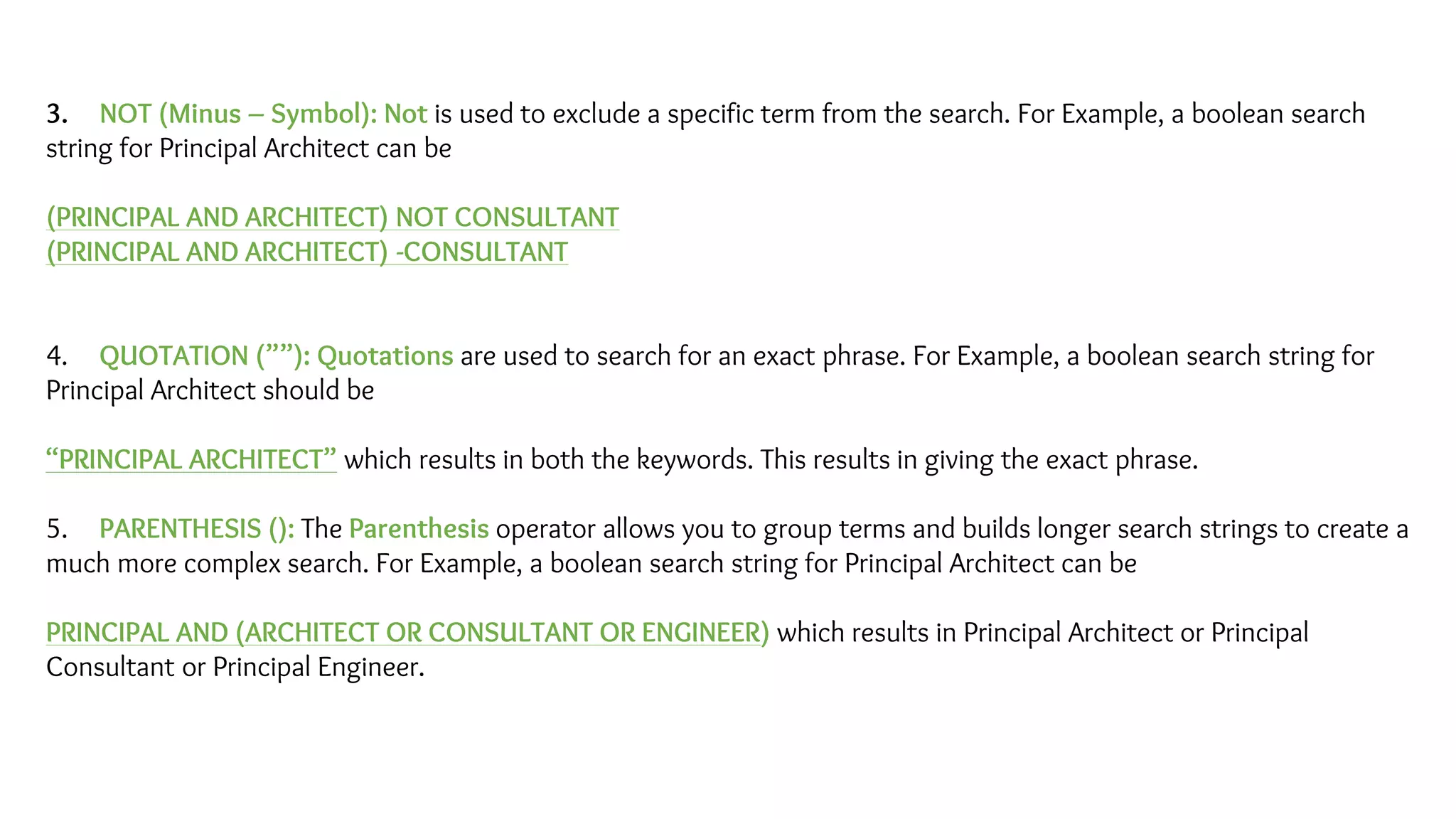 The power of boolean search | PDF