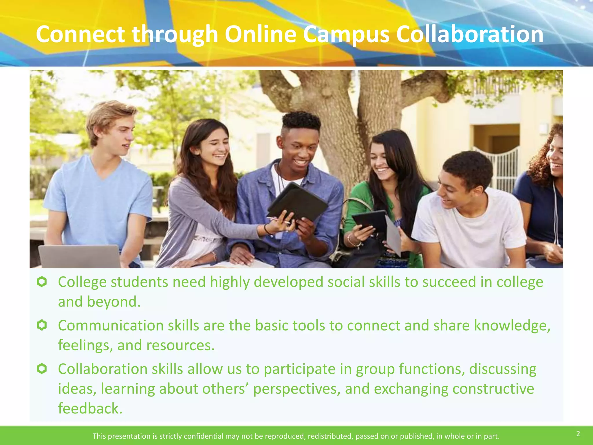 The power of campus engagement | PPTX | Social Networking | Internet