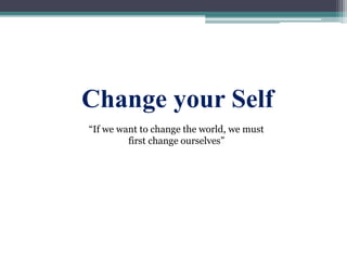 The power of change | PPTX