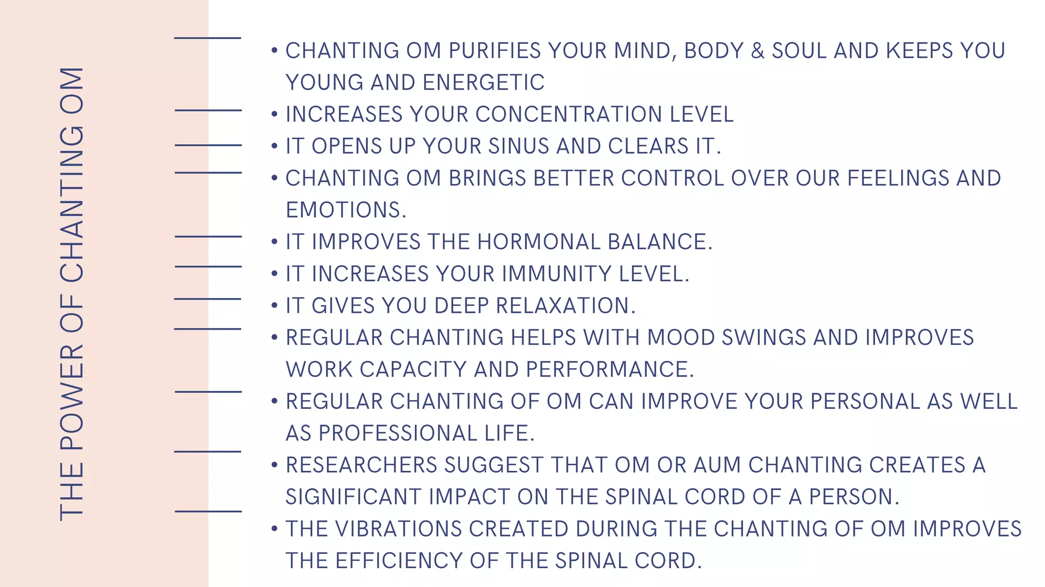 The yoga chant “OM” | PPTX