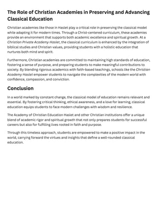 The Power of Classical Education Preparing Students for Modern ...