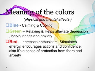 The power of colors | PPTX