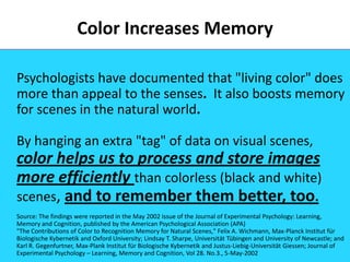 The power of colors updated | PPTX