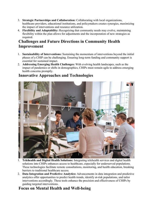 The Power of Community Health Improvement Plans: Building Healthier ...