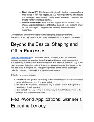 The Power of Consequence_ Applying Operant Conditioning Principles for ...