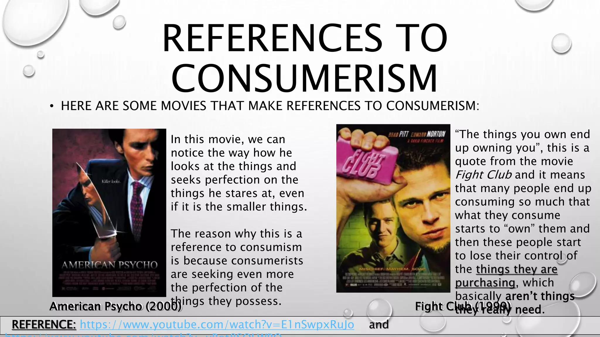 The power of consumerism | PPT