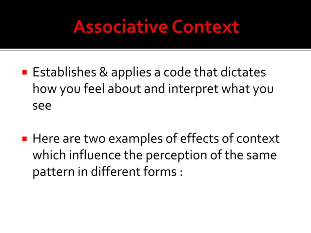 The power of context presentation | PPT