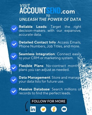The Power of Data How to Build and Maintain a Robust B2B Contact Database | PDF