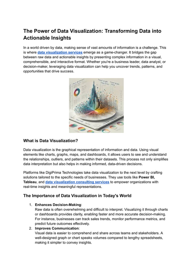 The Power of Data Visualization_ Transforming Data into Actionable Insights.pdf