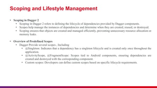 The Power of Dependency Injection with Dagger 2 and Kotlin | PPT