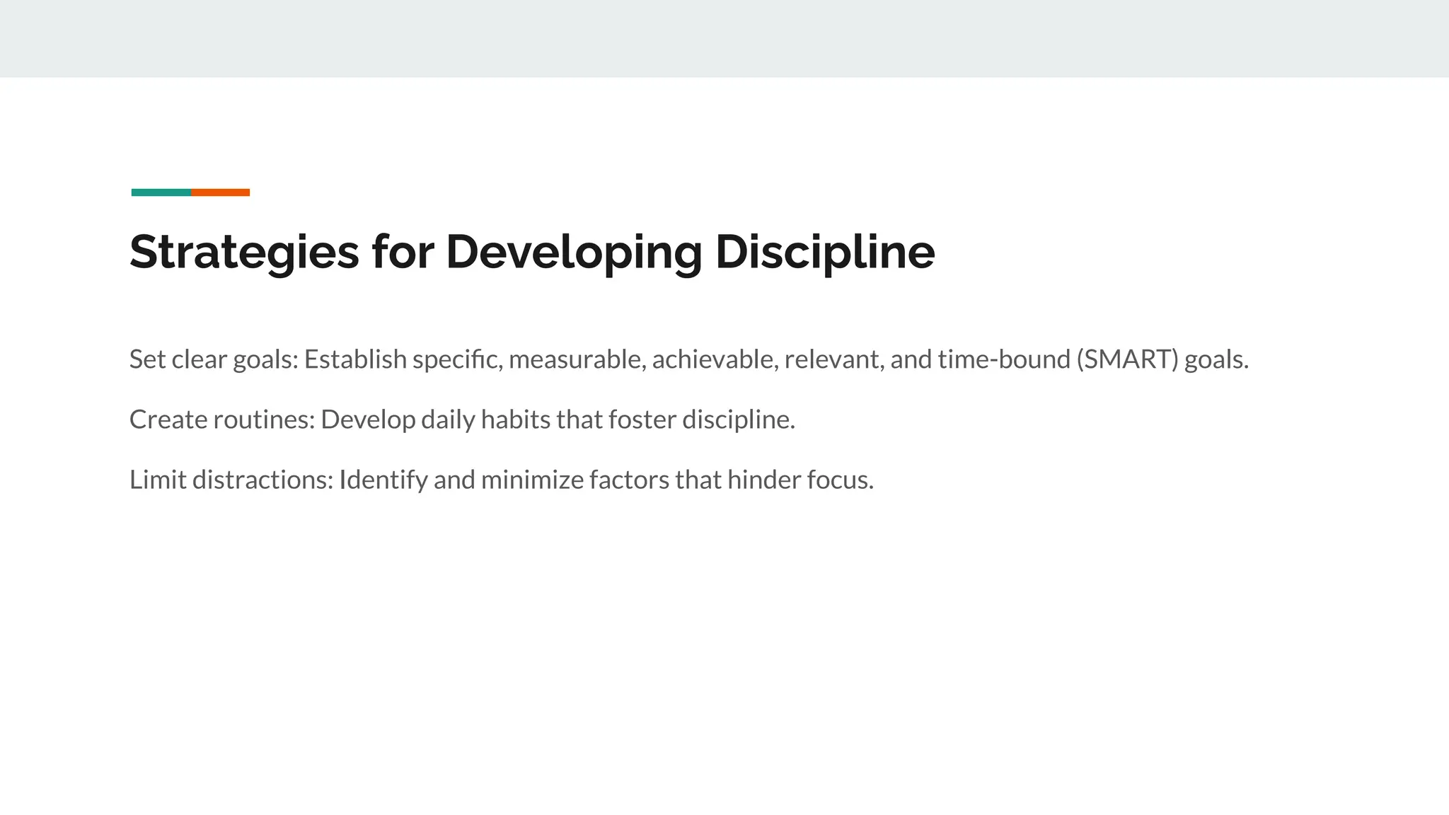 The Power of Discipline In The Modern Day | PDF