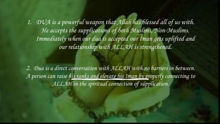 The Power of Du'a | PPT