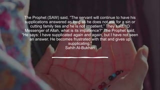 The Power of Du'a | PPTX