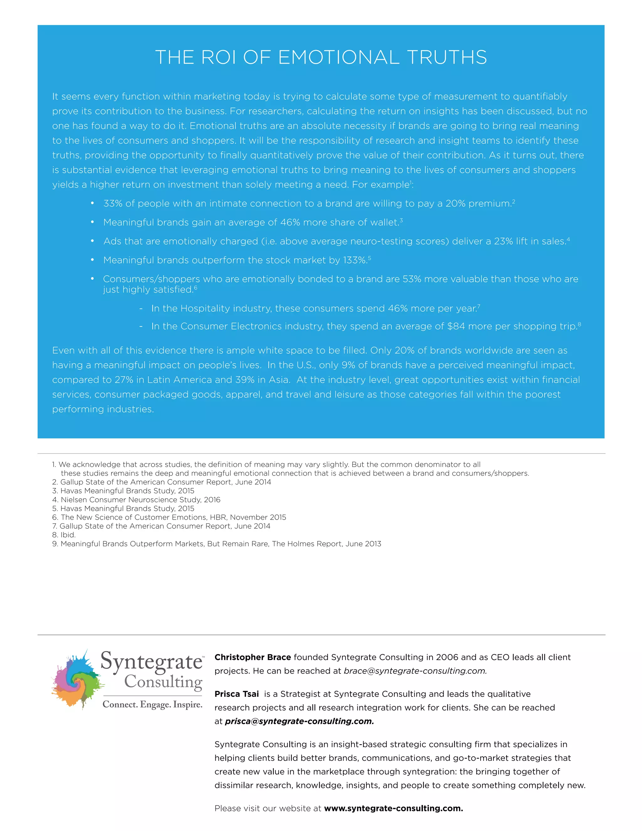 The Power of Emotional Meaning | PDF