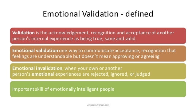 The Power of Emotional Validation