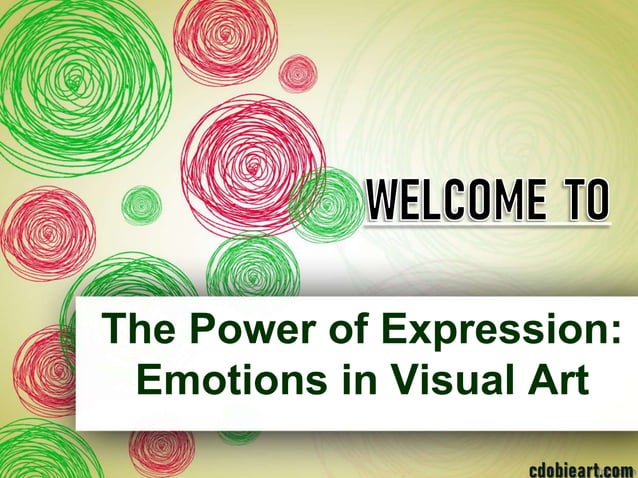 The Power of Expression Emotions in Visual Art.ppt | Painting | Arts ...