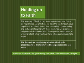 The Power of Faith | PPTX