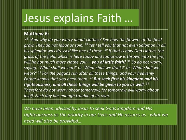 The Power of Faith | PPTX | Christianity | Religion & Spirituality