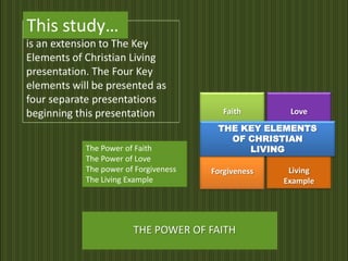 The Power of Faith | PPTX