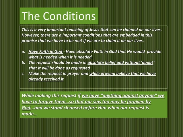 The Power of Faith | PPTX | Christianity | Religion & Spirituality