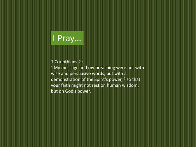 The Power of Faith | PPTX | Christianity | Religion & Spirituality