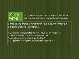 The Power of Faith | PPTX