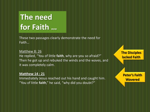 The Power of Faith | PPTX | Christianity | Religion & Spirituality