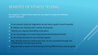 The Power of Fitness Testing | PPT