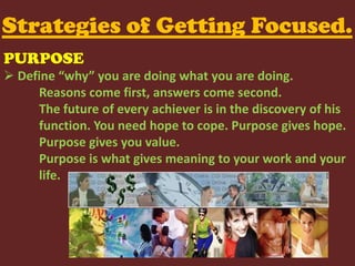 The power of focus | PPTX
