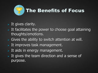 The Power of Focus | PPTX