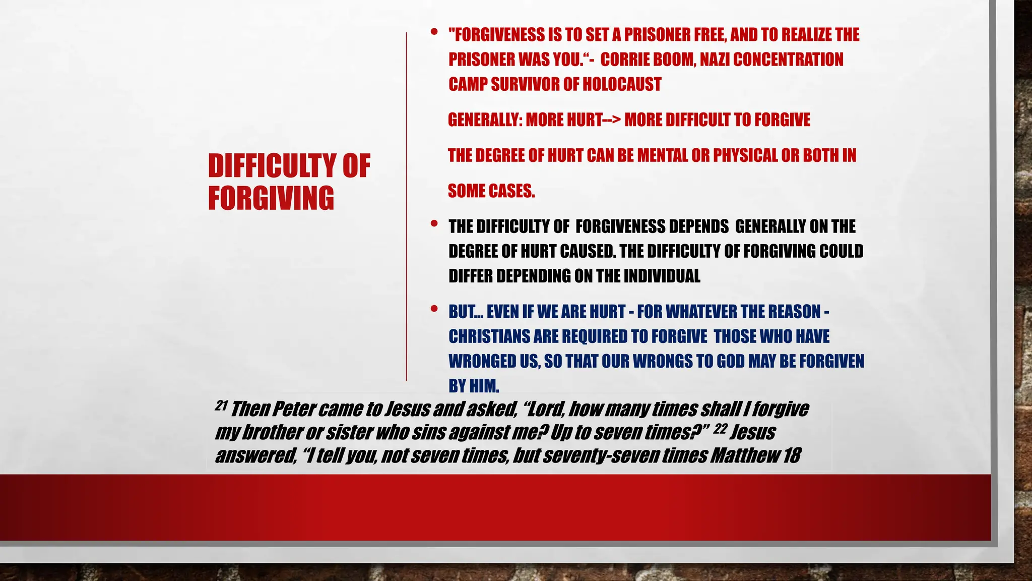 The Power of Forgiveness: A Lenten Retreat.pptx