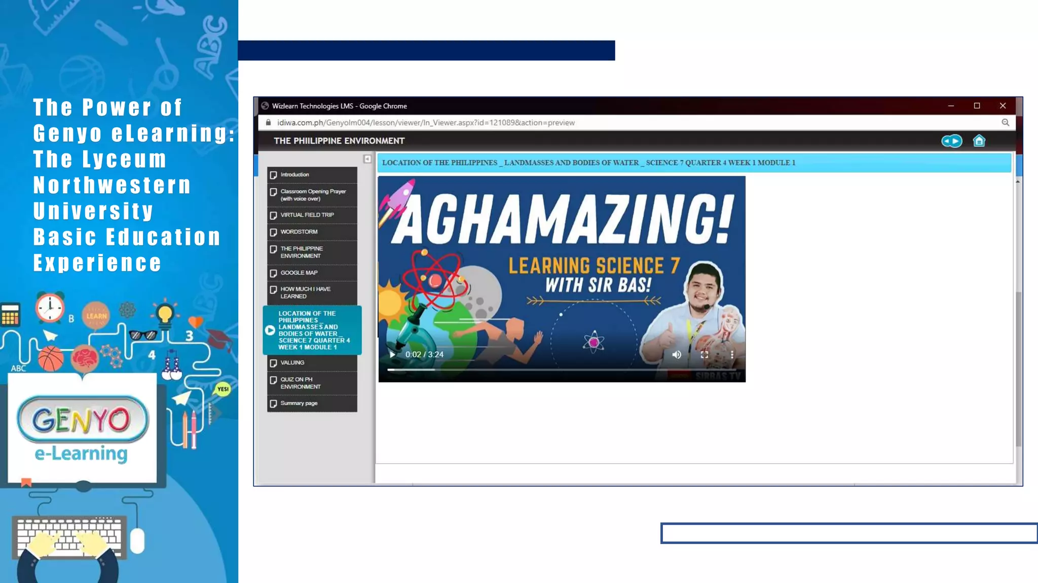 The Power of Genyo eLearning- The Lyceum Northwestern University Basic Education Experience.pptx