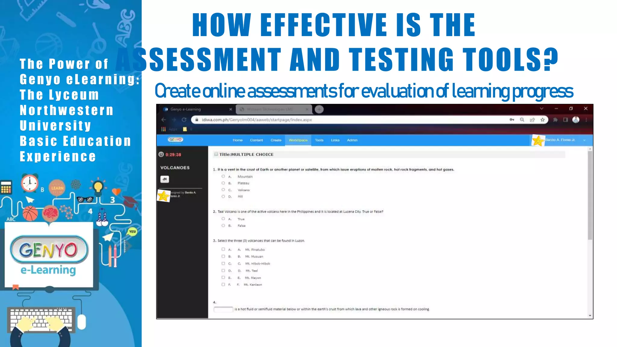 The Power of Genyo eLearning- The Lyceum Northwestern University Basic ...